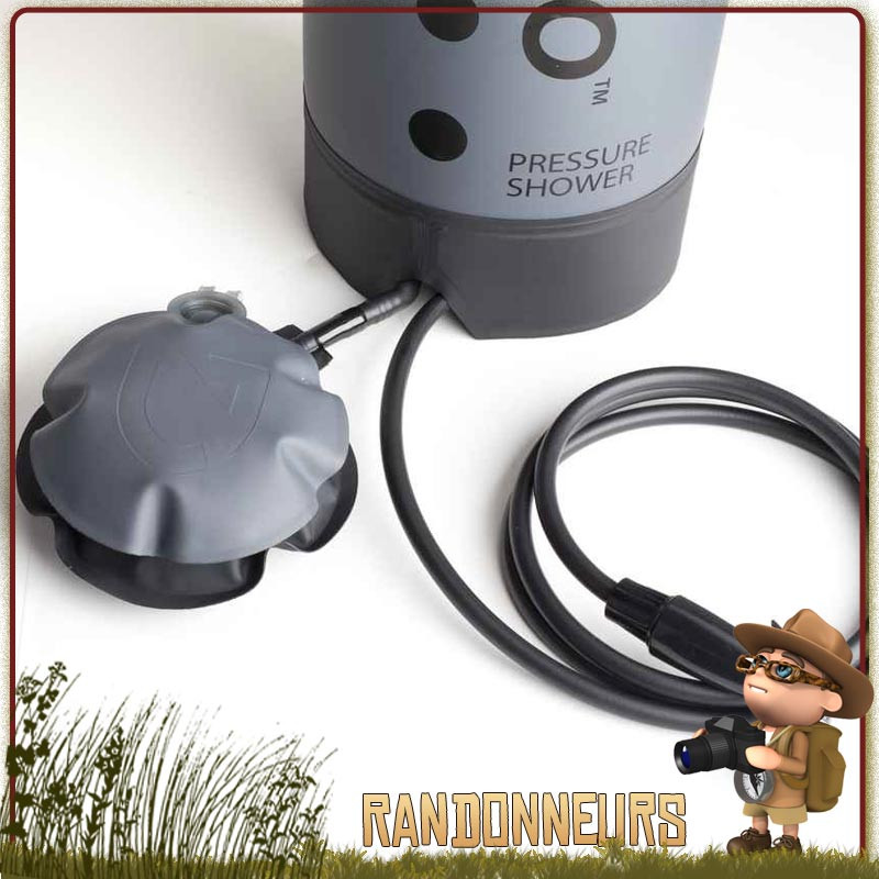 Douche Portative HELIO Pressure légère Nemo avec housse de rangement